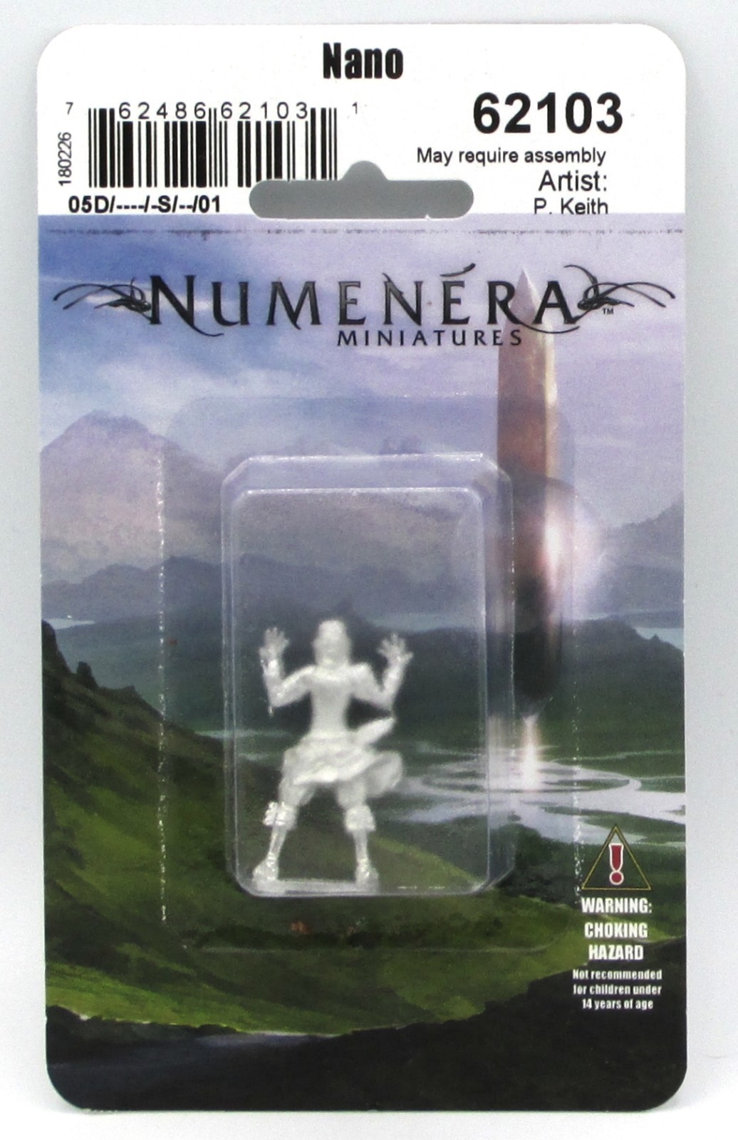 Reaper 62103 Numenera Nano Techno-Mage Hero Science Fantasy Tech Wizard ...