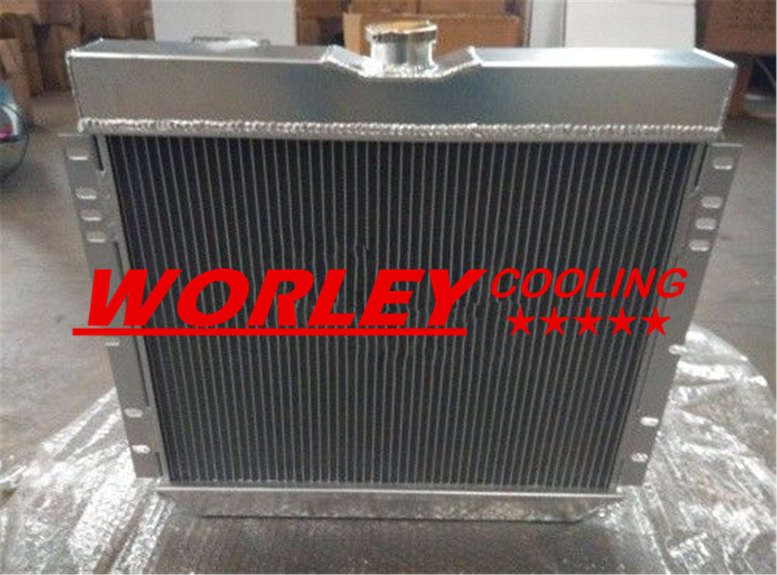 3Row 20" Aluminum Radiator For 1964-1967 FORD GALAXIE 20" WIDE CORE ...