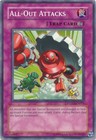 3 x All-Out Attacks - PTDN-EN075 - Common - Unlimited Edition Near Mint ...