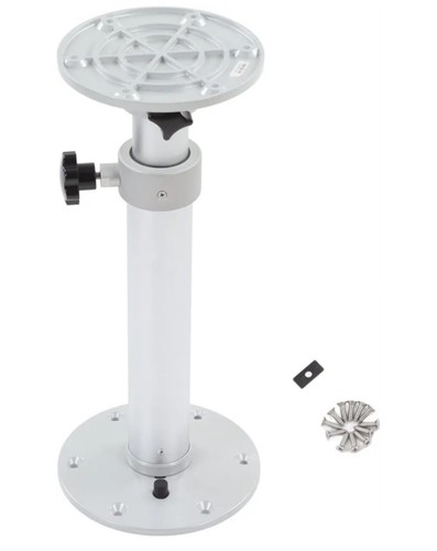Rv Boat Camper Table Pedestal Base Mount Adjustable 18.11"-27.56 ...
