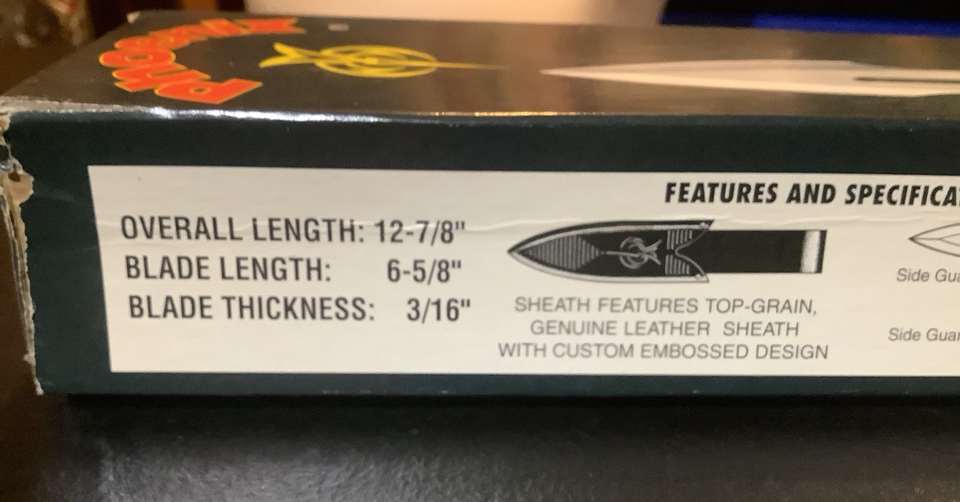 United Cutlery UC726 Phoenix Dagger w/ Sheath Klingon Knife MADE IN USA ...