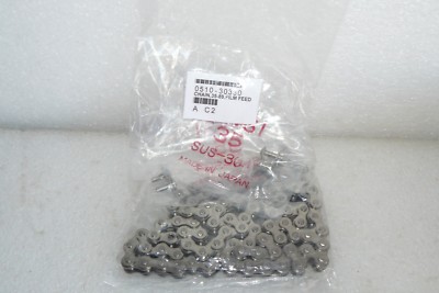 NEW TSUBAKI CHAIN 32.5" LENGTH EK35 SS800 ANSI 35 SUS-304 STAINLESS ...