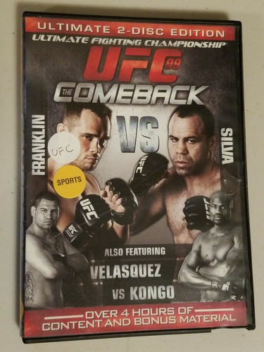 UFC 99: Franklin vs. Silva (DVD, 2009, 2-Disc Set) | eBay