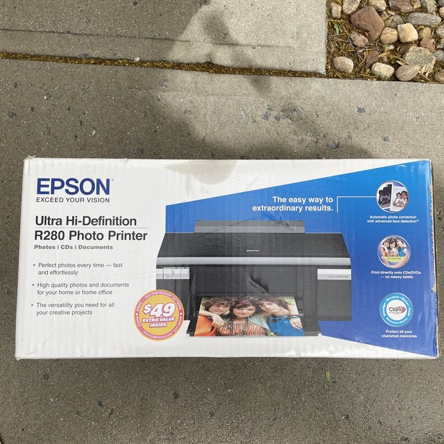 Epson Stylus Photo R280 Color Inkjet Printer for sale online | eBay