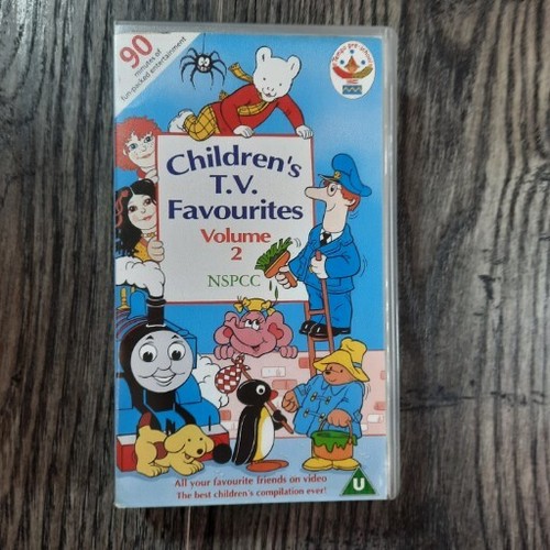 Vintage NSPCC Children's TV Favourites Volume 2 VHS Video Tape ...