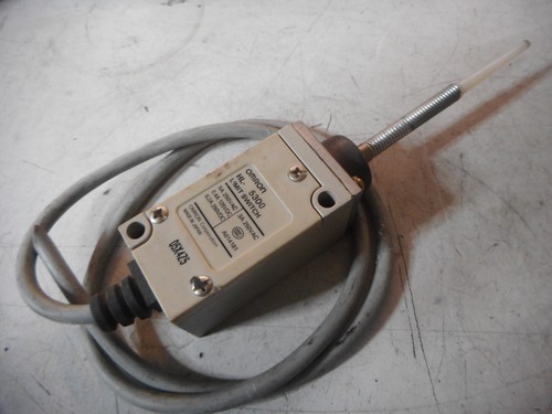 OMRON HL5300 limit switch -- Coil Spring - Cats Whisker -- N/O + N/C ...