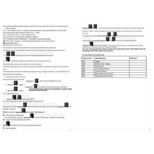 M5 Waterproof 48V LCD Display Electric Bike Computers 22.5MM Grip Big ...