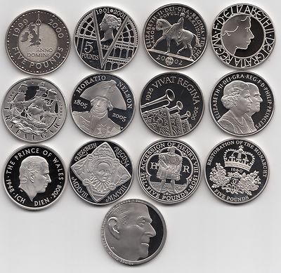 Royal Mint PROOF Five Pound Coin £5 1993 - 2025 Choose your coin | eBay