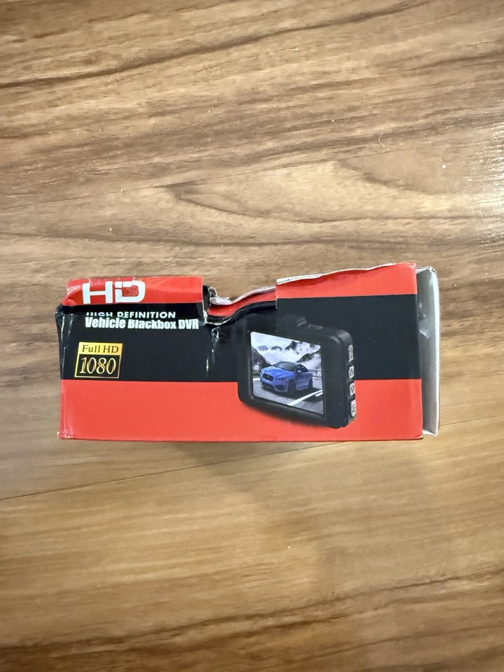 Vehicle Blackbox DVR Dash Cam – Full HD 1080P Car Camera – New Open Box ...