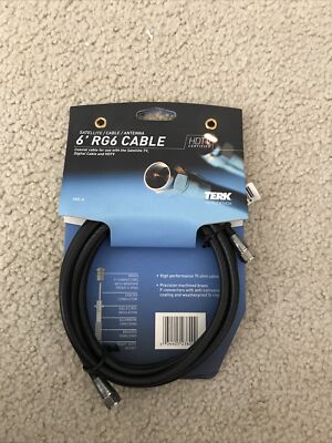 Terk by Audiovox 6' RG6 Cable - NEW | eBay