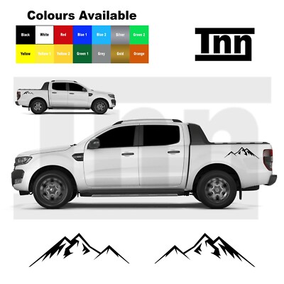Stickers For Ford Ranger Raptor Side Decal Stickers Decals 4x4 Off Road ...