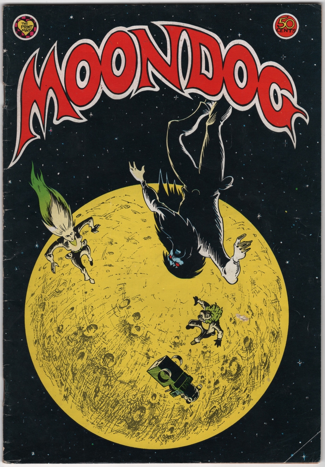 Moondog Comic Book #2 Print Mint Last Gasp Underground 1971 FINE- | eBay