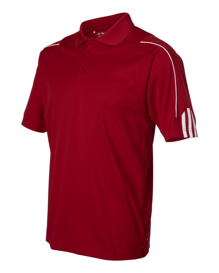 ADIDAS GOLF NEW Climalite Men's Size S-3XL Three Stripes Polo Sport ...