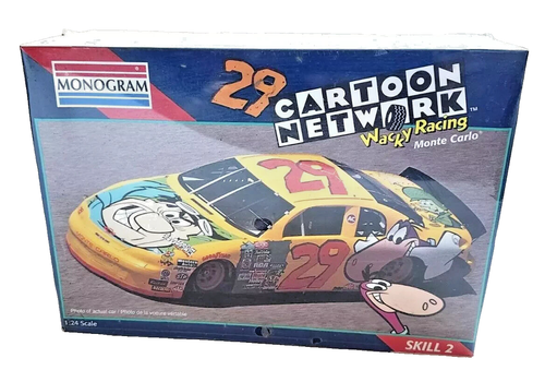 VTG. MONOGRAM 1:24 SCALE NASCAR " #29 CARTOON NETWORK " WACKY RACING 85 ...