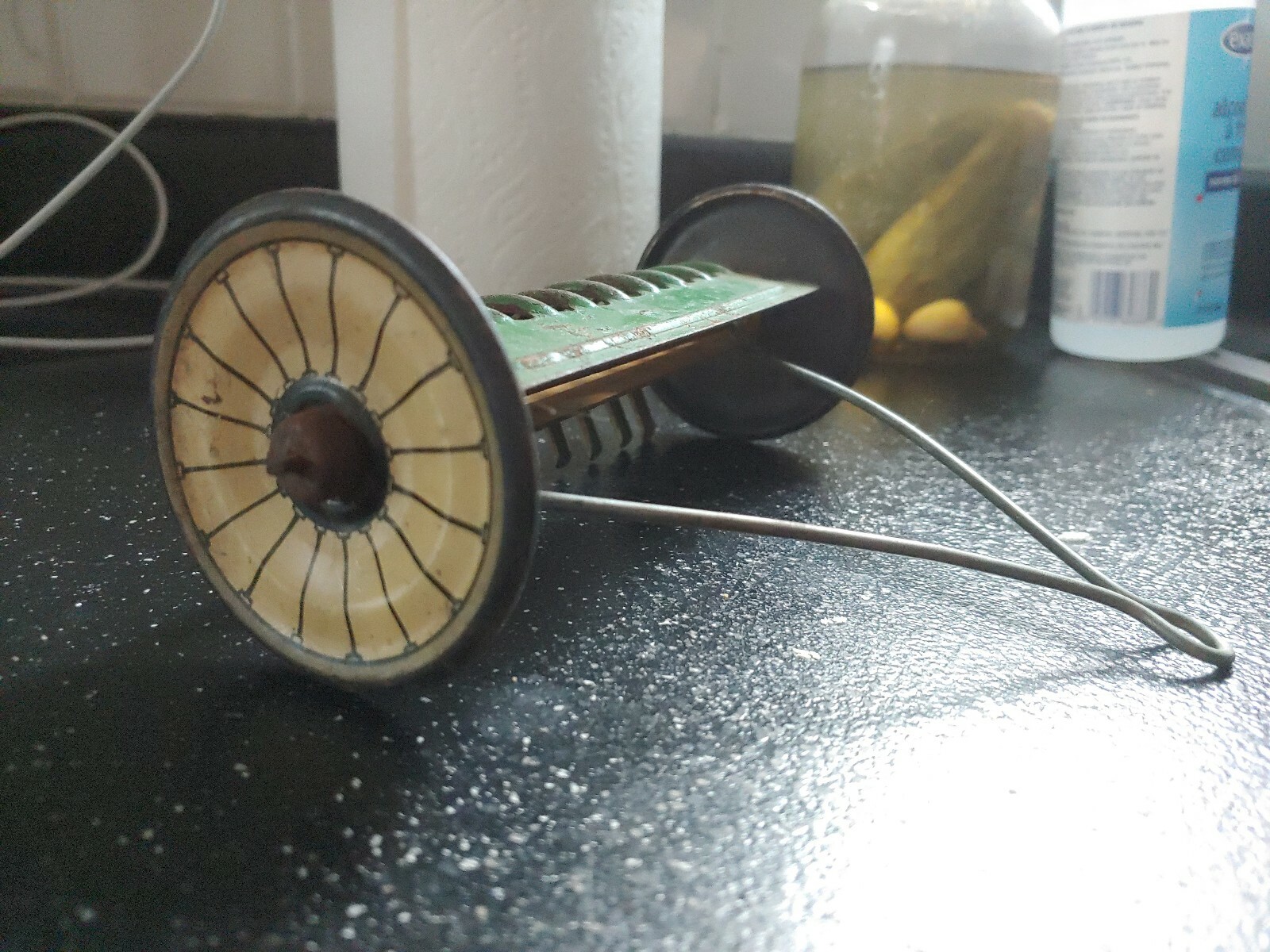 Tin Hay Rake Farm Toy Tin Farming Toy - Antique farm toy | eBay