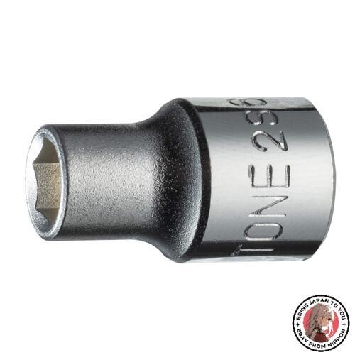 NEW TONE 2S-06 1/4 Square Drive 6 Point Metric Socket 2S series ...