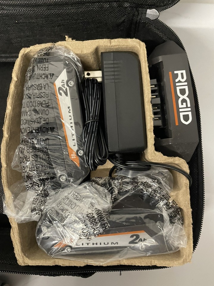 RIDGID 18V SubCompact Cordless Driver Kit - R87012K | eBay
