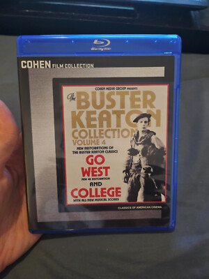 The Buster Keaton Collection Volume 4 (Go West & College) Bluray | eBay