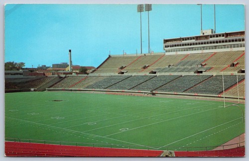 K41/ Lubbock Texas Postcard Chrome Jones Stadium Texas Tech University ...