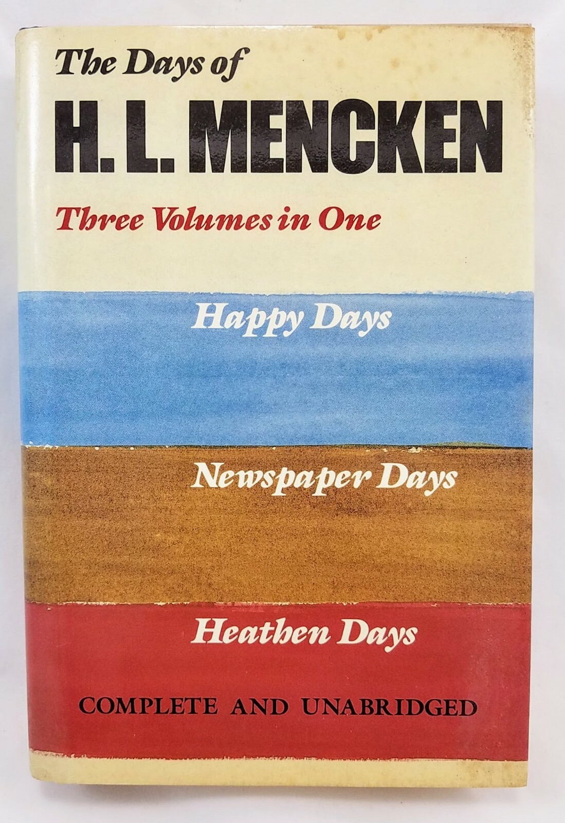 The Days of H L Mencken Memoirs - Happy Days Newspaper Days Heathen ...