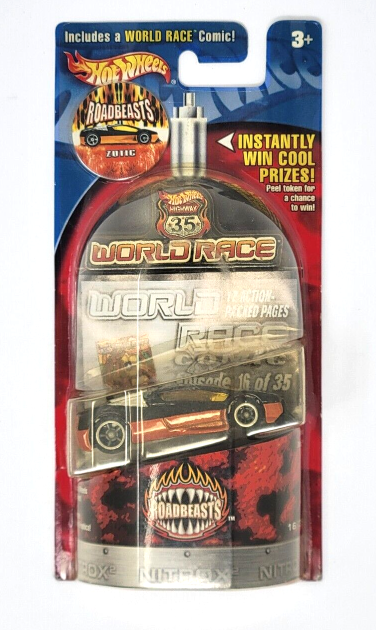 Hot Wheels Highway 35 World Race Roadbeasts Zotic #16/35 2002 - NEW ...
