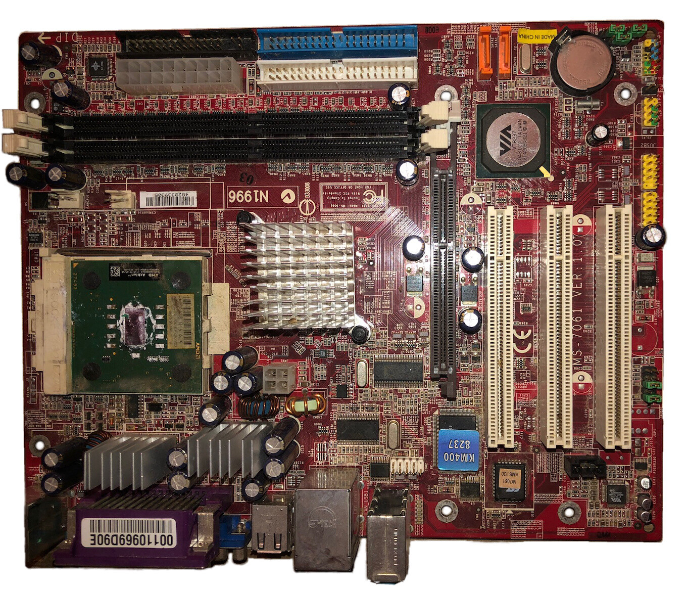 MSI Motherboard MS-7061 AMD Socket 462 mATX | eBay