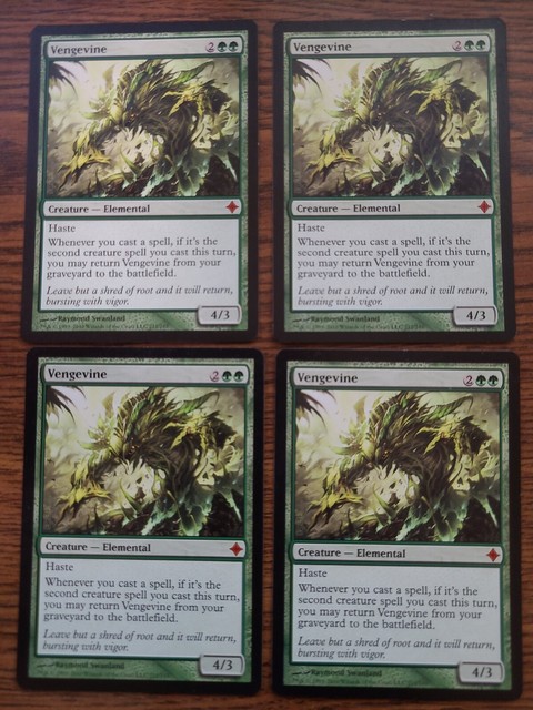 MTG Vengevine Rise of the Eldrazi 212/248 Regular Mythic for sale ...