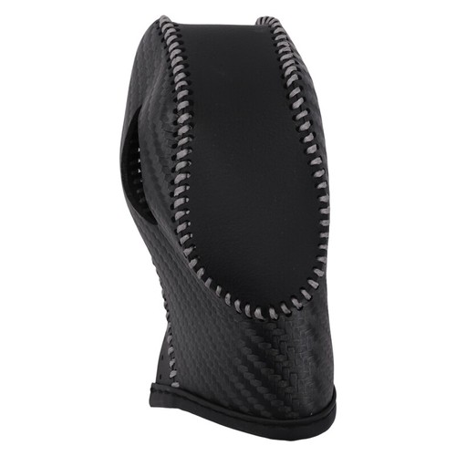 Car PU Carbon Look White Gear Knob Cover for EcoSport Escape / /C-Max ...