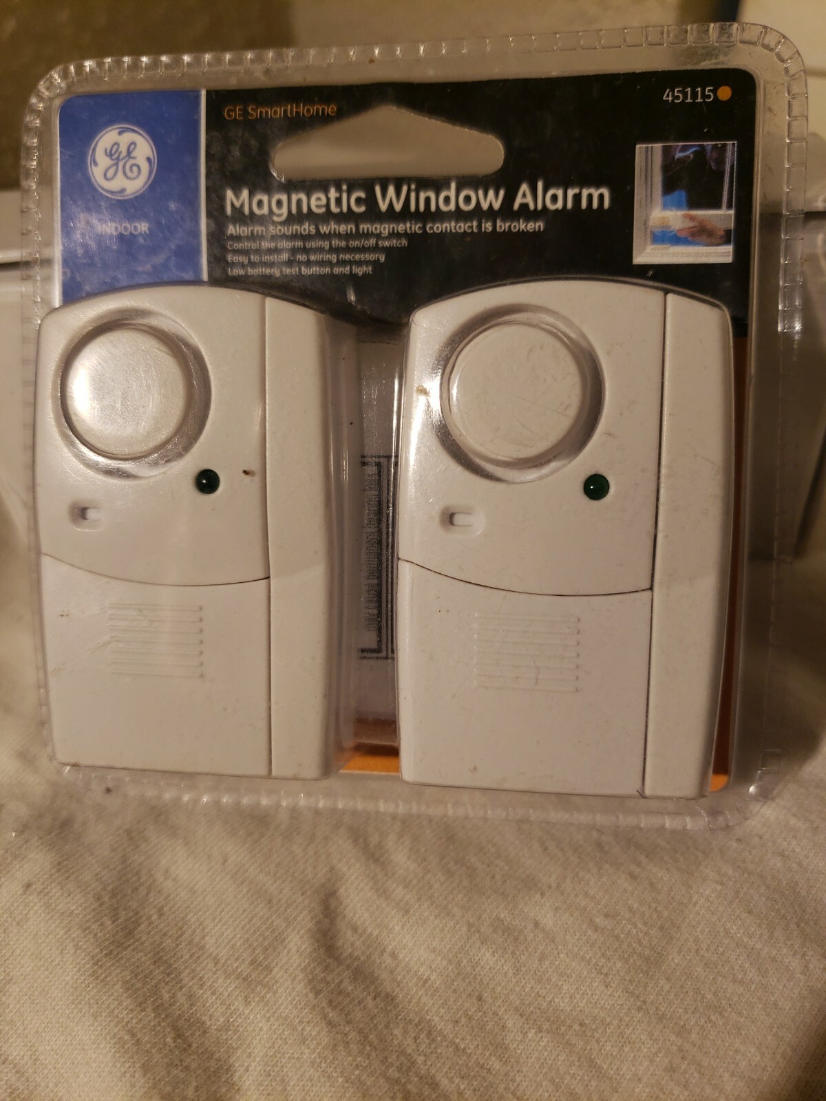 GE Personal Security Window Door Alarm Pack 45115 | eBay