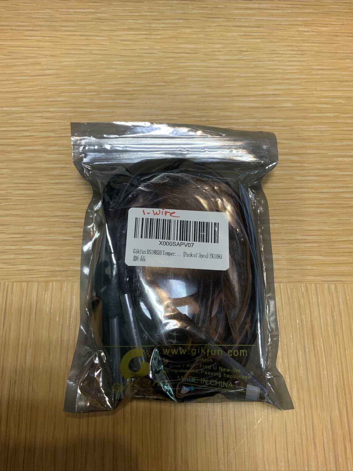 Gikfun DS18B20 Waterproof Digital Temperature Sensor (5) | eBay