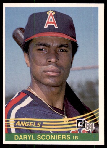 1984 Donruss Daryl Sconiers . California Angels #451 | eBay