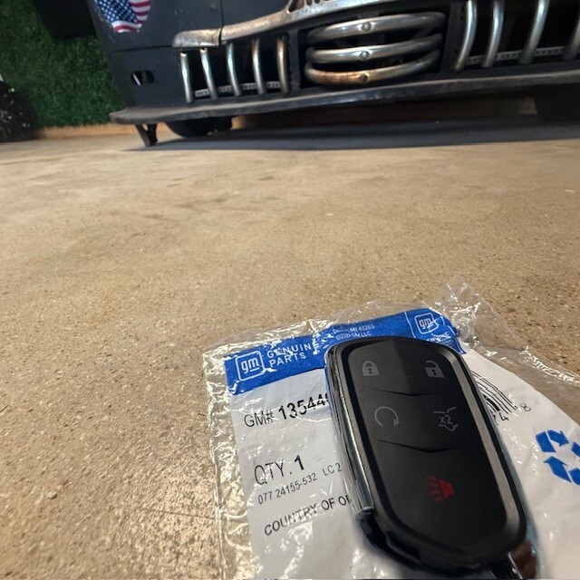 (1) New Remote Smart Prox Key Fob Keyless Cadillac FCC HYQ2AB 13544034 ...