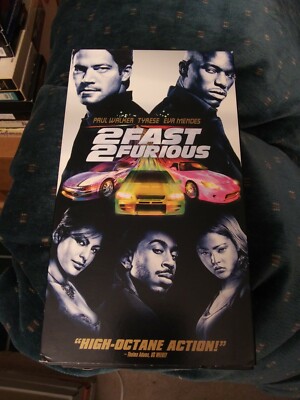 2 Fast 2 Furious VHS 2003 hot rods fast cars street racing Paul Walker ...