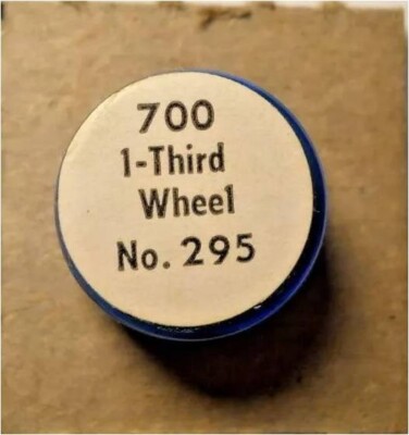 Elgin 700 – 6701/ELGN - Part #295 - Third & Pinion Wheel Complete ...