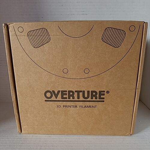 Sealed: Overture 3D Printer Filament - ABS Black 1.75mm/1kg SKU:VFANLK17511 | eBay