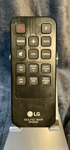 LG SOUND BAR REMOTE CONTROL AKB74815301 - Tested and Working | eBay