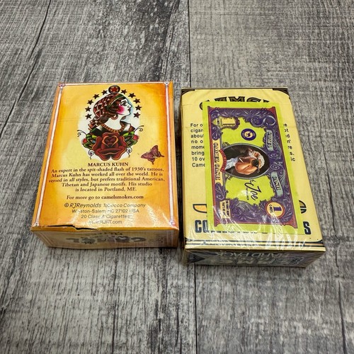 4 VINTAGE CAMEL CIGARETTES EMPTY PACKS 3 Hard Pack 1 Soft Joe Camel ...