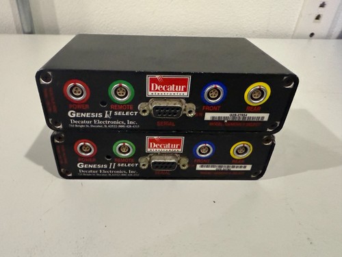 Lot of 2 Decatur Genesis II Select Radar Base Unit | eBay