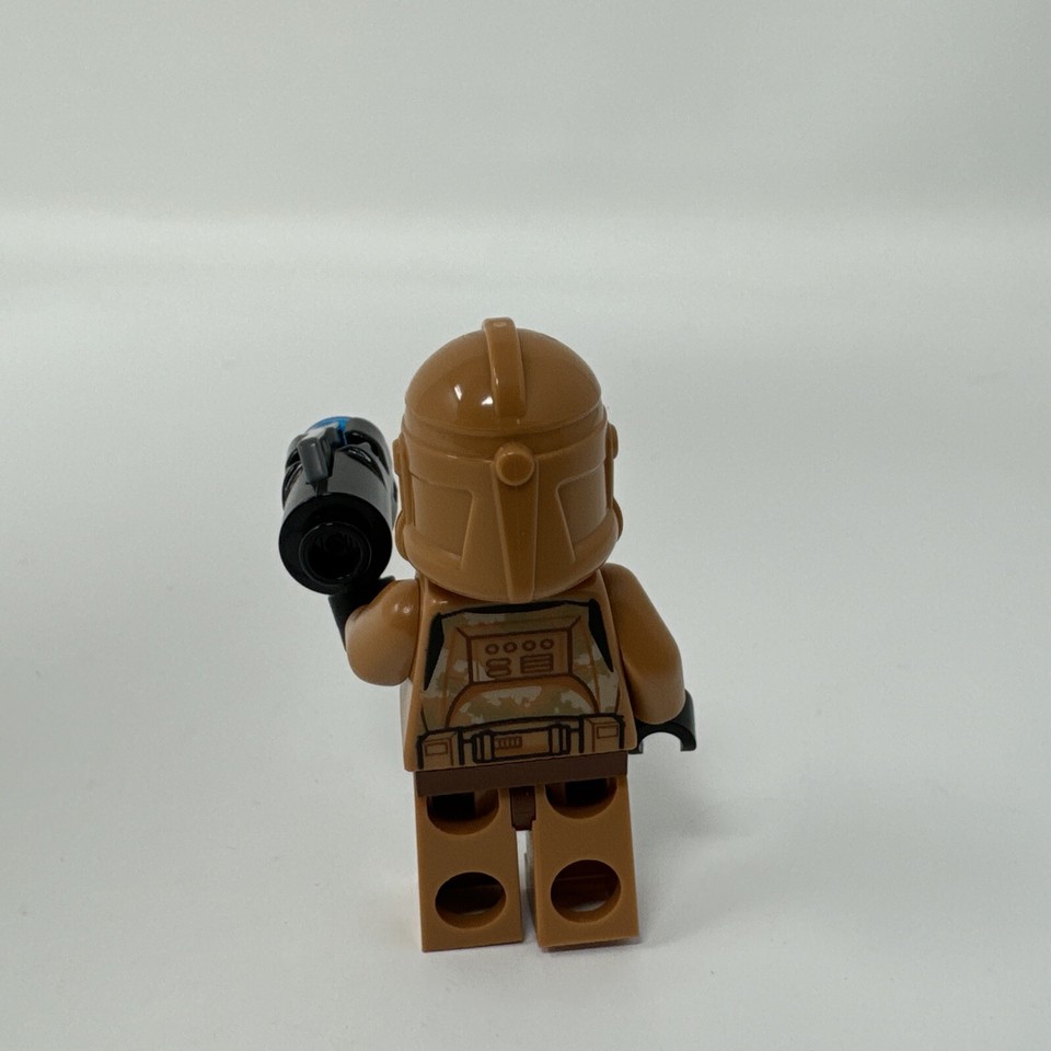 Star Wars Lego Mini Figure Stormtrooper In Orange Camo Outfit With ...