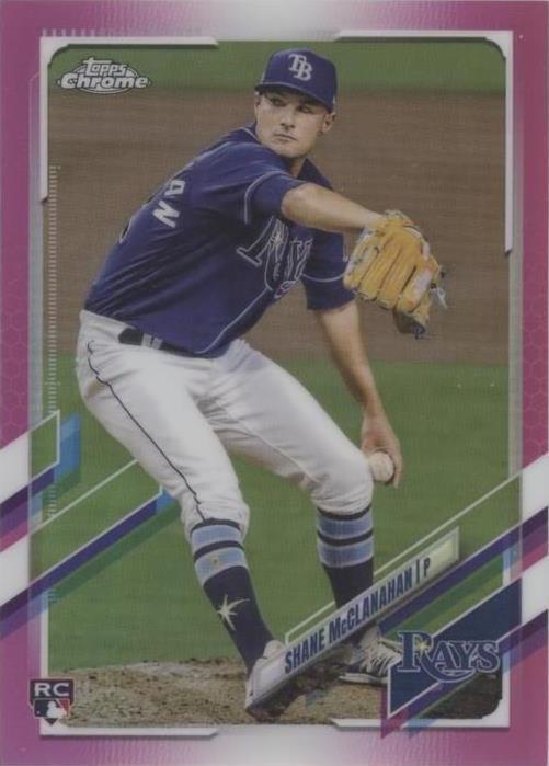 2021 Topps Chrome - Shane McClanahan #23 Pink Refractor (RC) for sale ...