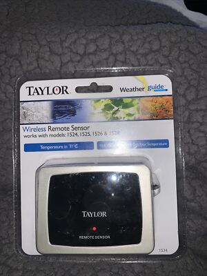 New Taylor Weather Guide Wireless Remote Sensor Models 1524, 1525, 1526 ...