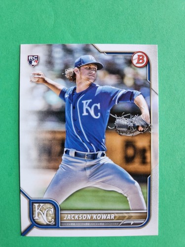 2022 Bowman Jackson Kowar #40 Rookie Card Kansas City Royals - Free ...