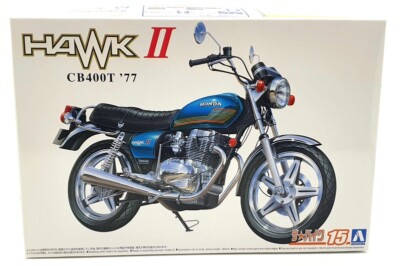 Aoshima 1/12 Scale Kit 15 - Honda Hawk II CB400T 1977 | eBay Australia