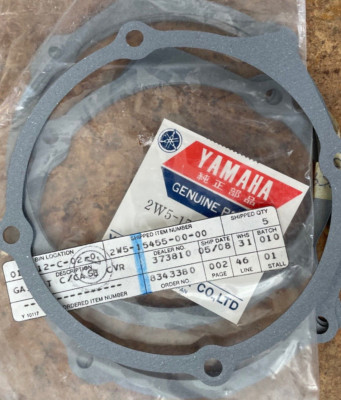 2W5-15455-00 Yamaha Engine Crankcase Cover Panel Gasket Crank Case ...