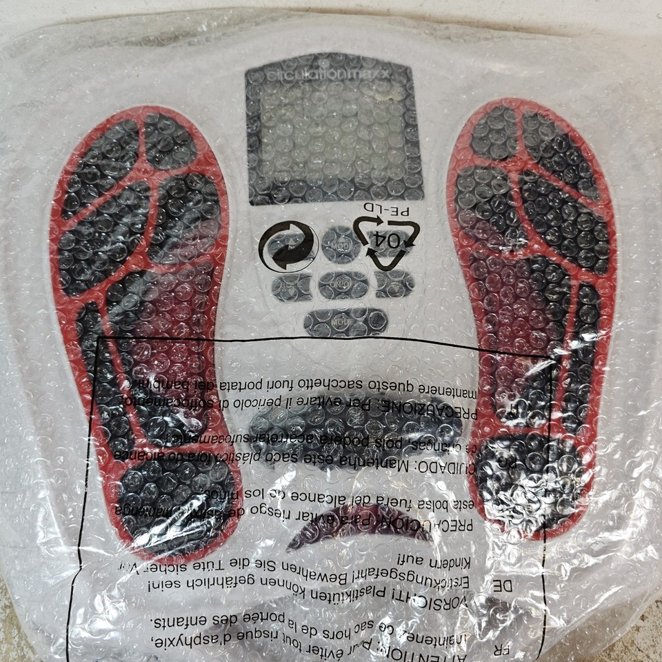 Circulation Maxx Leg Revitaliser Blood Circulating Booster TENS Pads ...