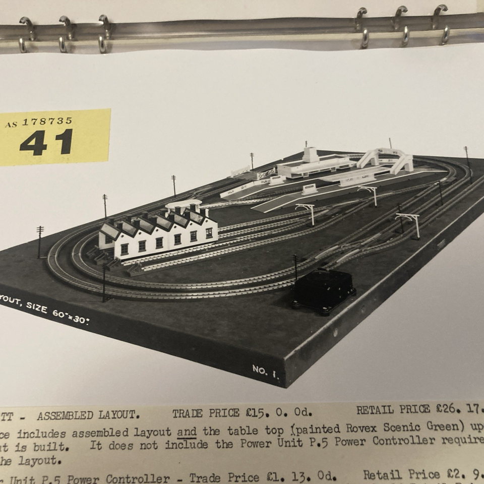 Triang Railways Assembled Layout Photo And Details - T.301 - From 1958 ...