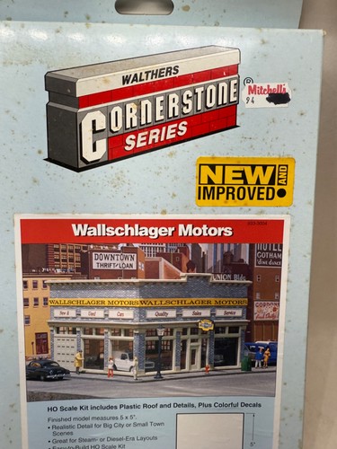 Walthers Ho Scale Cornerstone Series Wallschlager Motors #933-3004 | eBay