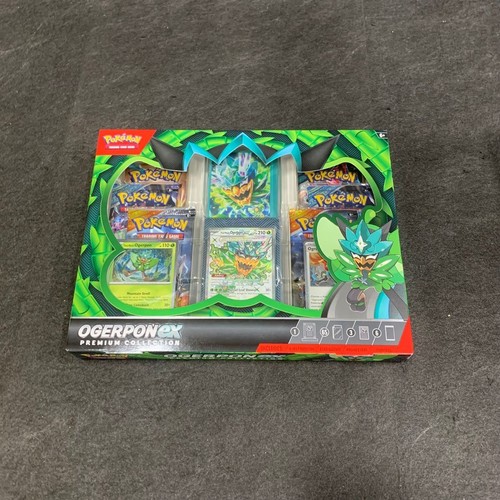 POKEMON TCG: Ogerpon ex Premium Collection, Sealed Box is Worn | eBay