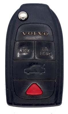 Genuine OEM Volvo Flip/Switchblade Style Key/Keyless Entry Remote Fob ...