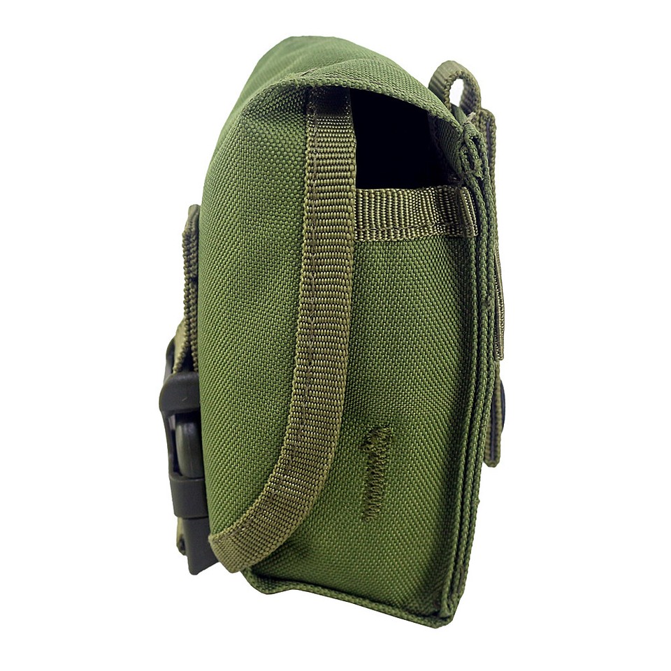 Tactical Molle Single Frag Grenade Pouch for Duty Belt MOLLE Vest and ...